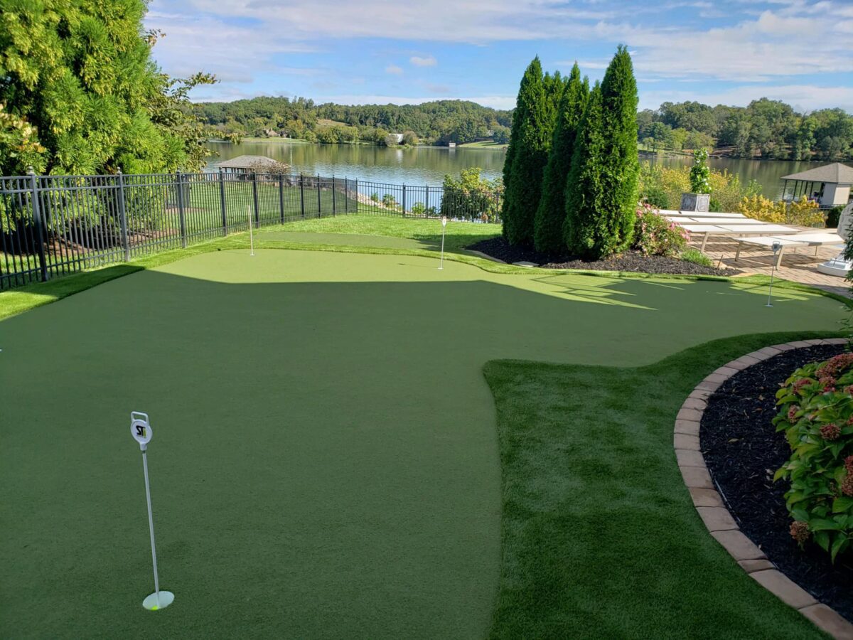 Artificial Putting Green Turf Gallery | Sales & Installation | Playrite